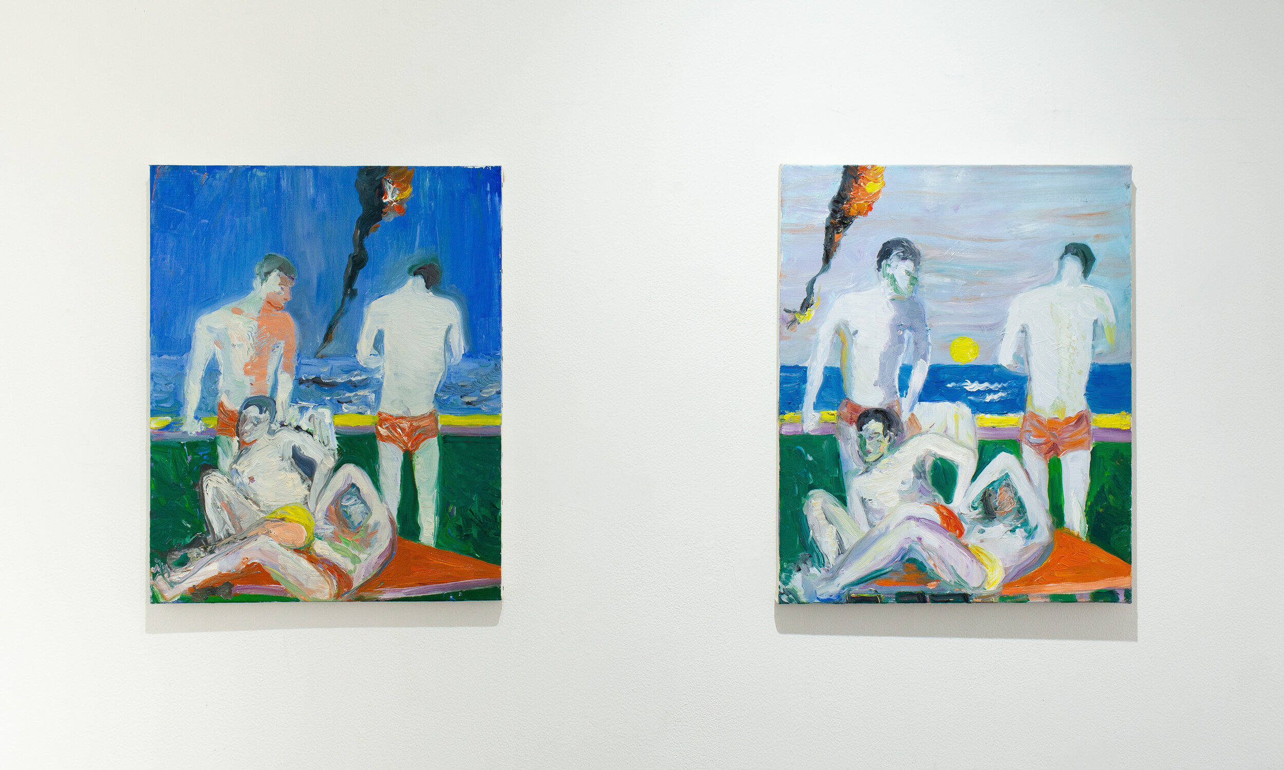 “TORQUE” at Peninsula Art Space: Painting from All Angles