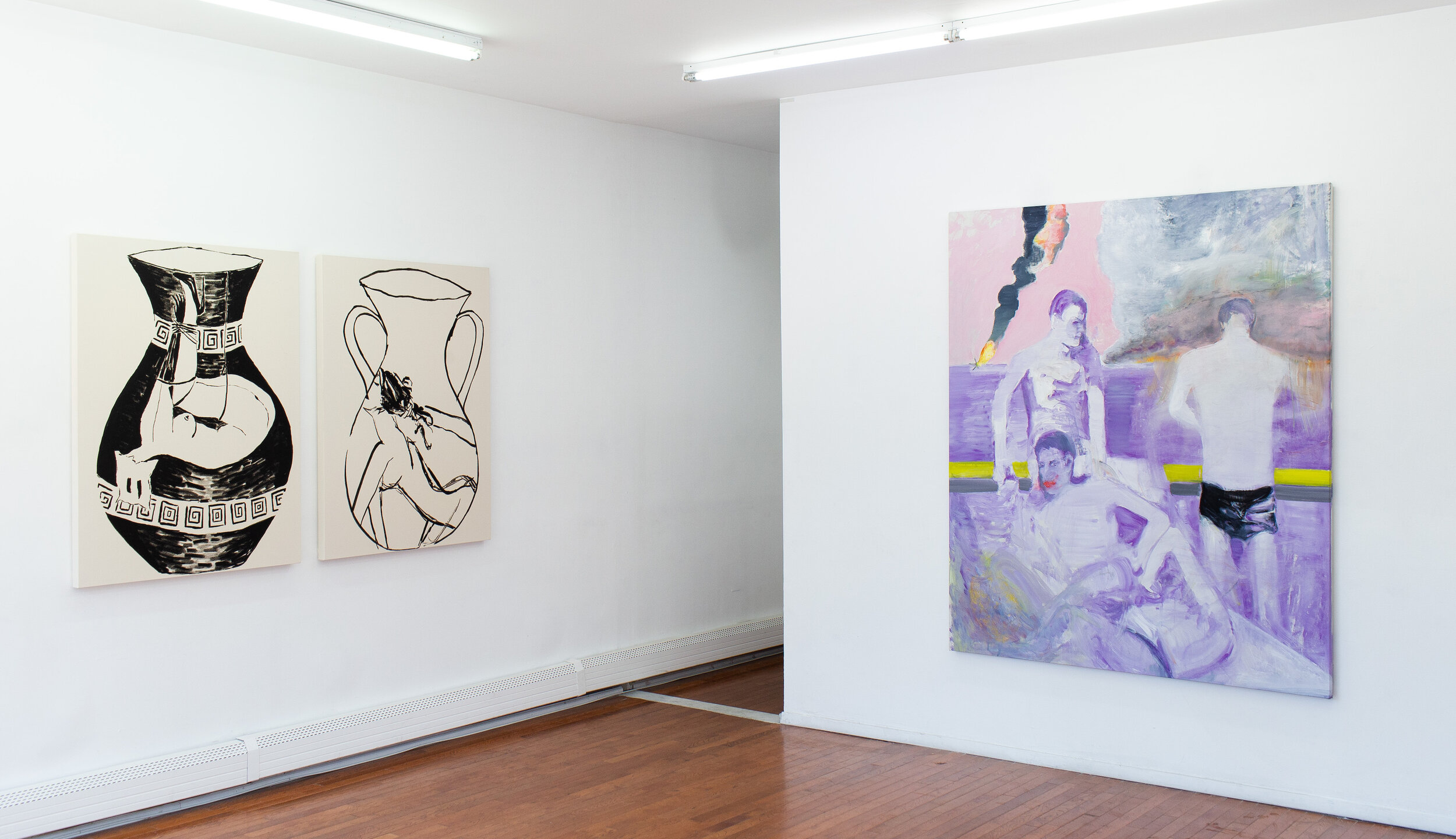“TORQUE” at Peninsula Art Space: Painting from All Angles